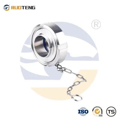 Buy [ruoteng] Loose Blind Cap 304 Stainless Steel Sanitary Sms Round ...