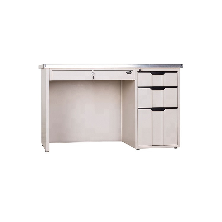 Buy Simple Design Stainless 2 People Computer Desk/steel Woke Table ...