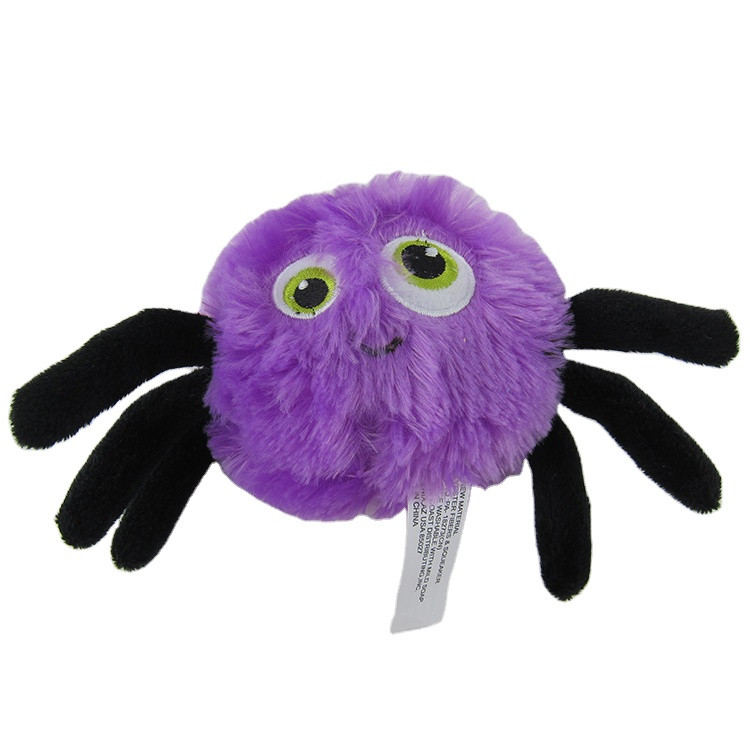 Buy Strip Plush Squeaky Spider Pet Dog Toy from Ningbo Haishu Shilee ...