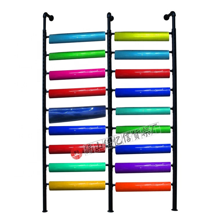 Buy Strong Meatal Wallpaper Display Stand Fabric Roll Display Stands ...