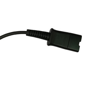 Buy Three Quick Disconnected Cable For Telephone Headset, Qd Cable ...