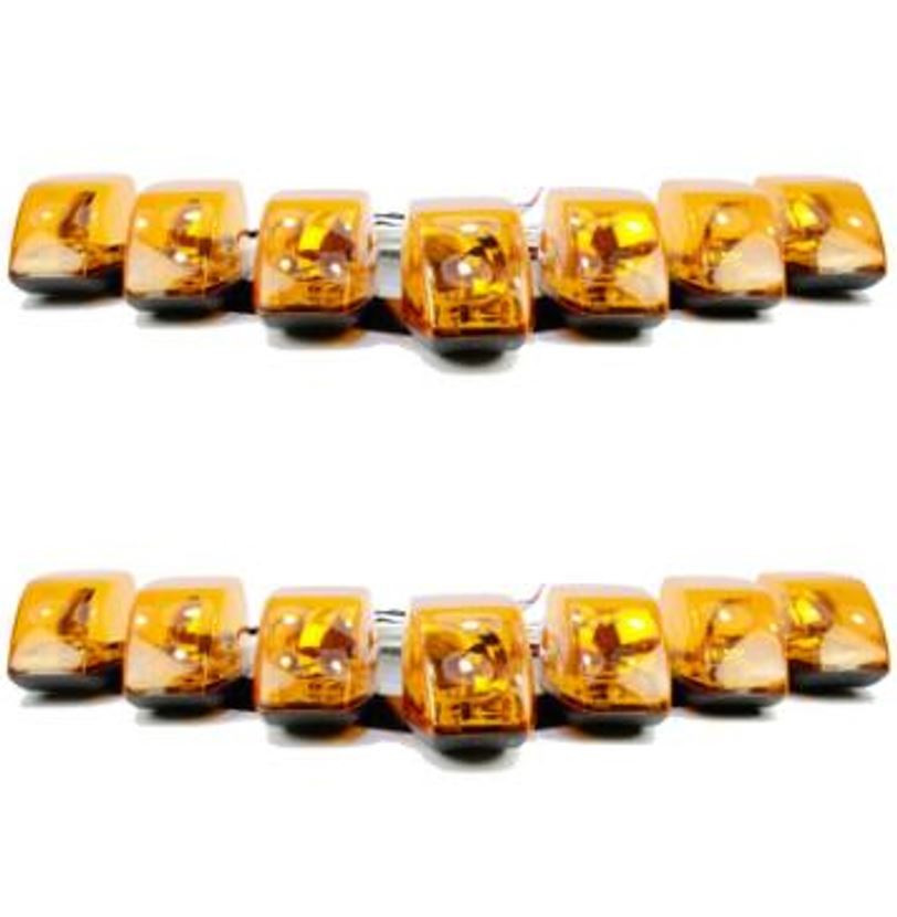Buy V Shape Rotating Halogen Warning Strobe Lightbar Emergency Vehicle ...