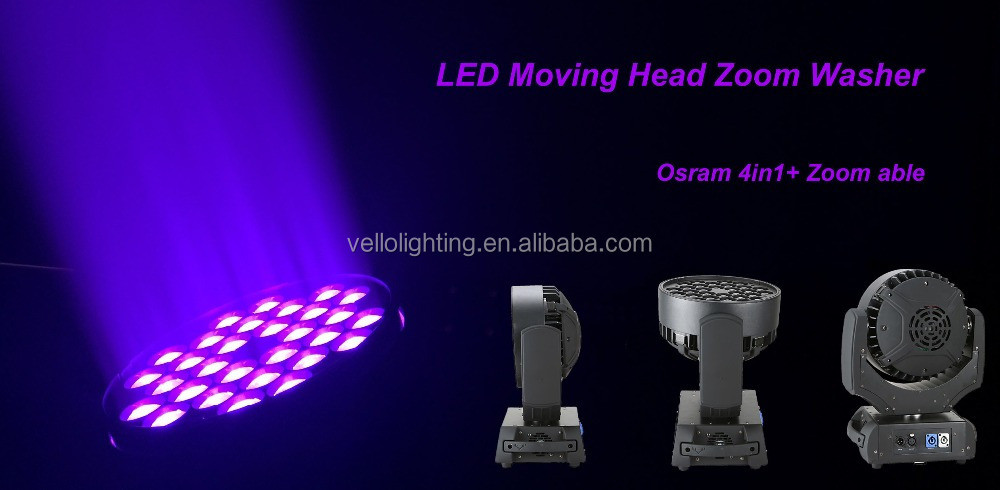 Buy Vello Rgbw 4in1 Zoom Led Moving Head Wash Lights (led Xp700) from ...
