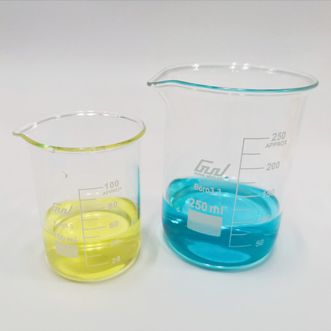Buy 500 Ml Lab Glassware Borosilicate Chemistry Glass Beaker Measuring ...