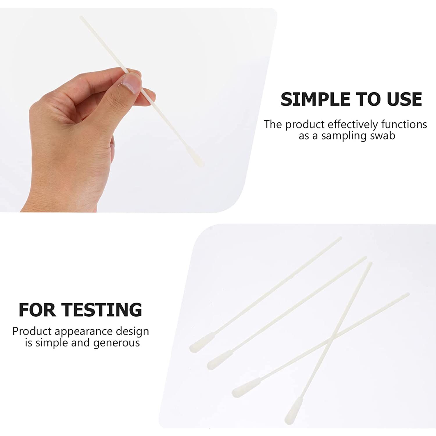 Buy Medical Disposable Specimen Collection Sterile Nylon Flocked ...