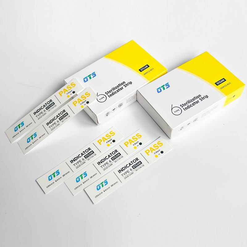 Buy High Quality Type 6 Steam Sterilization Chemical Indicator Strip ...