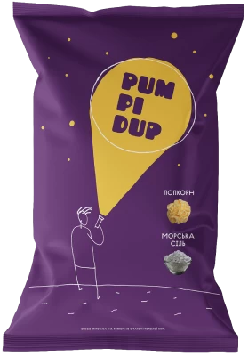 Buy Popcorn Salty Pumpidup 90g from Custom Snack Production LLC, Ukraine | Tradewheel.com