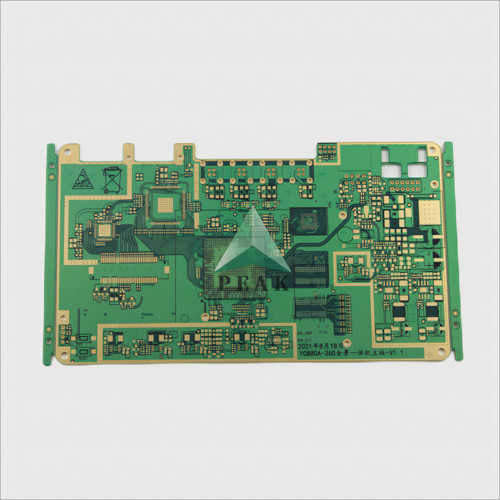Buy 6 Layers Matte Green All-in-one Motherboard Standard Enig 2u Rigid ...