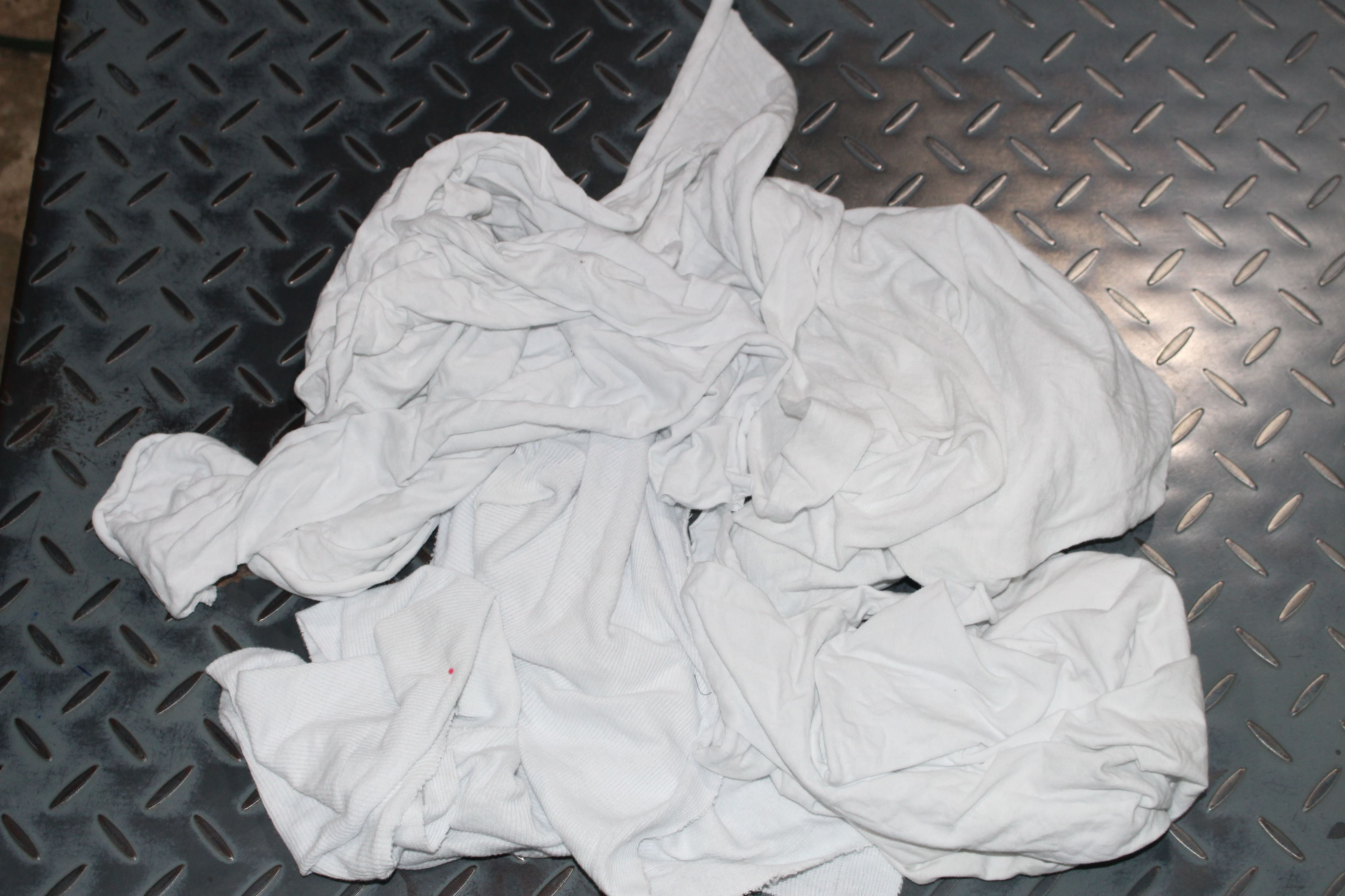 Buy White Hosiery Rags (thin 01 No.) – Soft & Stretchable Cleaning ...