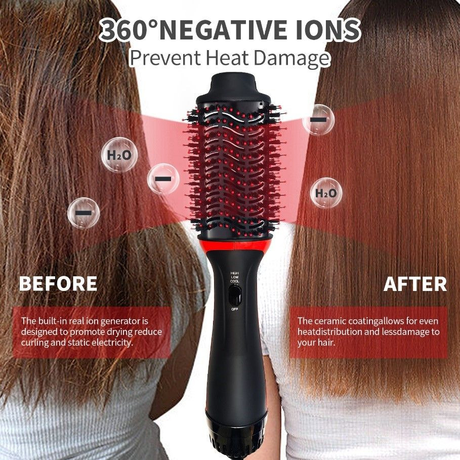 Buy Small Black Hot Air Comb from Zhongshan Dorne Technology Co., Ltd ...