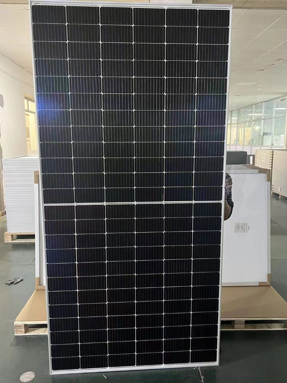 Buy 580w Solar Panel, Mono, A Grade, Double Sided Charging, Bi-facial.r ...