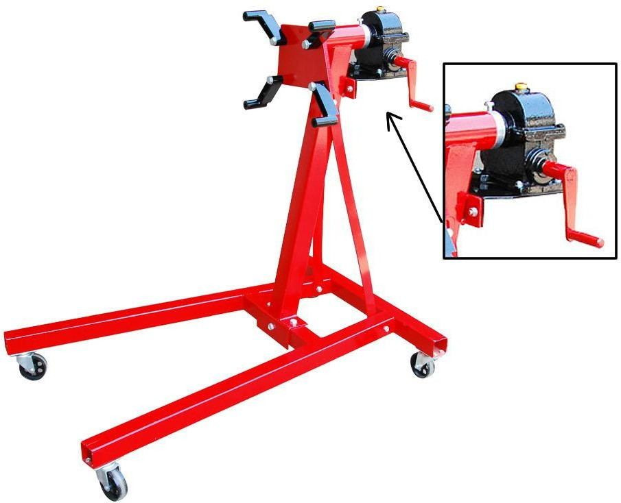 Buy Engine Stand With Gearbox 900kg from Jiashan Powerful Machinery Co ...