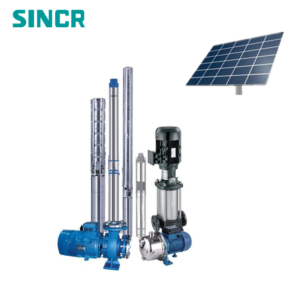 Buy 10-500m Max Head Submersible Solar Pump 1-300m3/h Solar Water Well ...