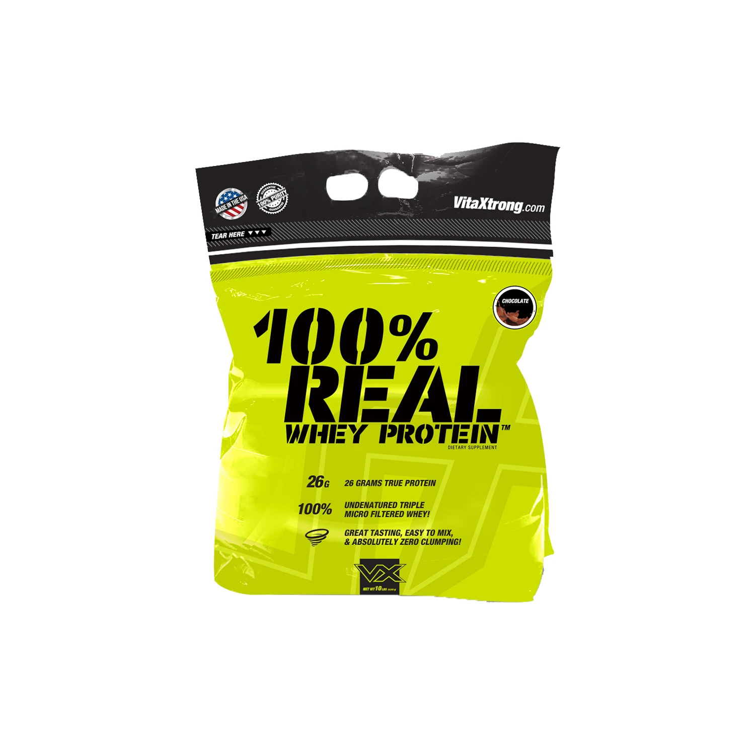 Buy 100% Real Whey Protein Protein 10 Lbs Vanilla For Muscle With ...