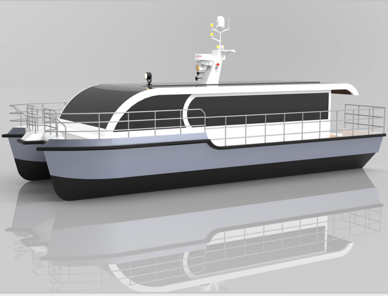 Buy 12m 40ft 42 Passengers Aluminum Ferry Boat Passenger Boat For Sale ...