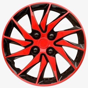 Buy 17 Inch Custom Cool Chrome Hubcaps / 14 Black Rim Center Hub Cap ...