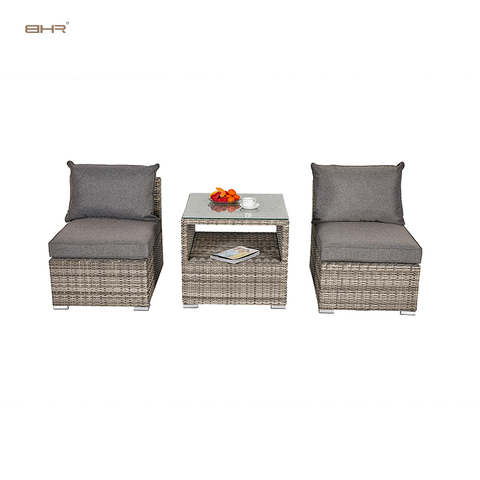Buy 2 Seater Wholesale Garden Patio Wicker Sofa Set Cheap Rattan ...