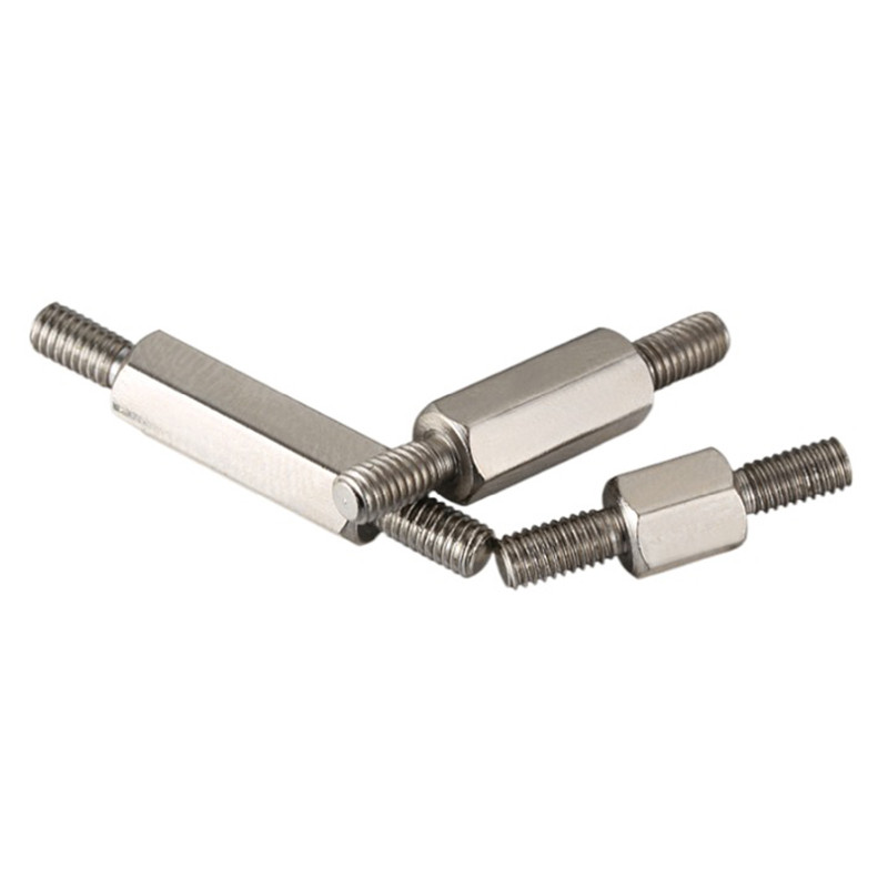 Buy Stainless Steel Double-headed Hexagonal Stud, External Thread Stud ...