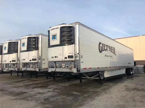 Buy 53ft Cimc Vanguard Refrigerated Semi-trailer Steel Truck Trailers ...