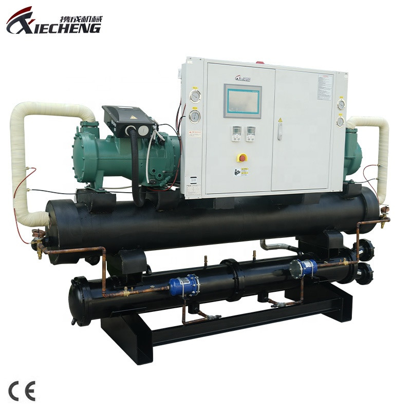 Buy 65tons Screw Type Water Cooled Water Chiller from Jiangmen Xiecheng ...