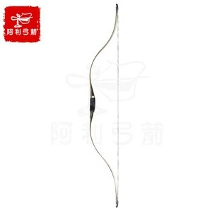 Buy Alibow " Kheshig " Traditional Recurve Bow Handmade Wide Limbs ...
