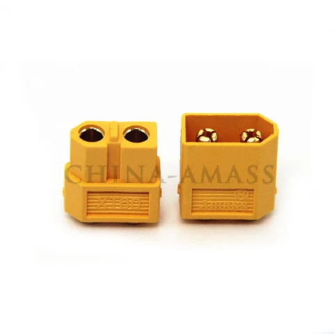 Buy Amass Original Xt60pb Pcb Board Welded Mount Power Connector Xt60pb ...