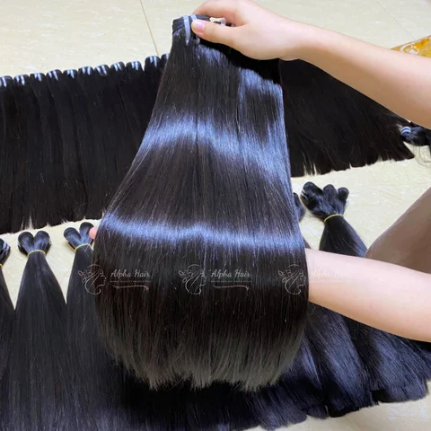 Buy Best Selling Virgin Vietnamese Human Hair Soft Bone Straight Hair ...