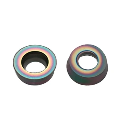 Buy Cnc Coated Colorful Circular Inserts Rpmw1003/10t3mo Tungsten ...