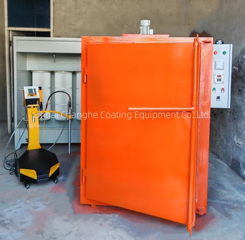 Buy Complete Batch Powder Coating System Plant Curing Oven Spraying ...