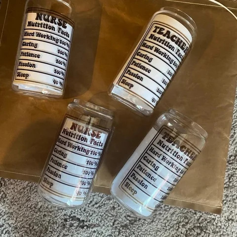 Buy Custom Fashion Uv Dtf Transfer Sticker For Cups Bottles Adhesive ...