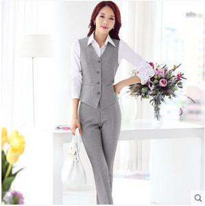Buy Custom Fashion Women Bank Uniforms Design/office Ladies Uniforms ...