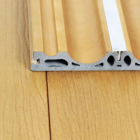 Buy Customized Color Terrace Backyard Outdoor Composited Pvc Decking ...