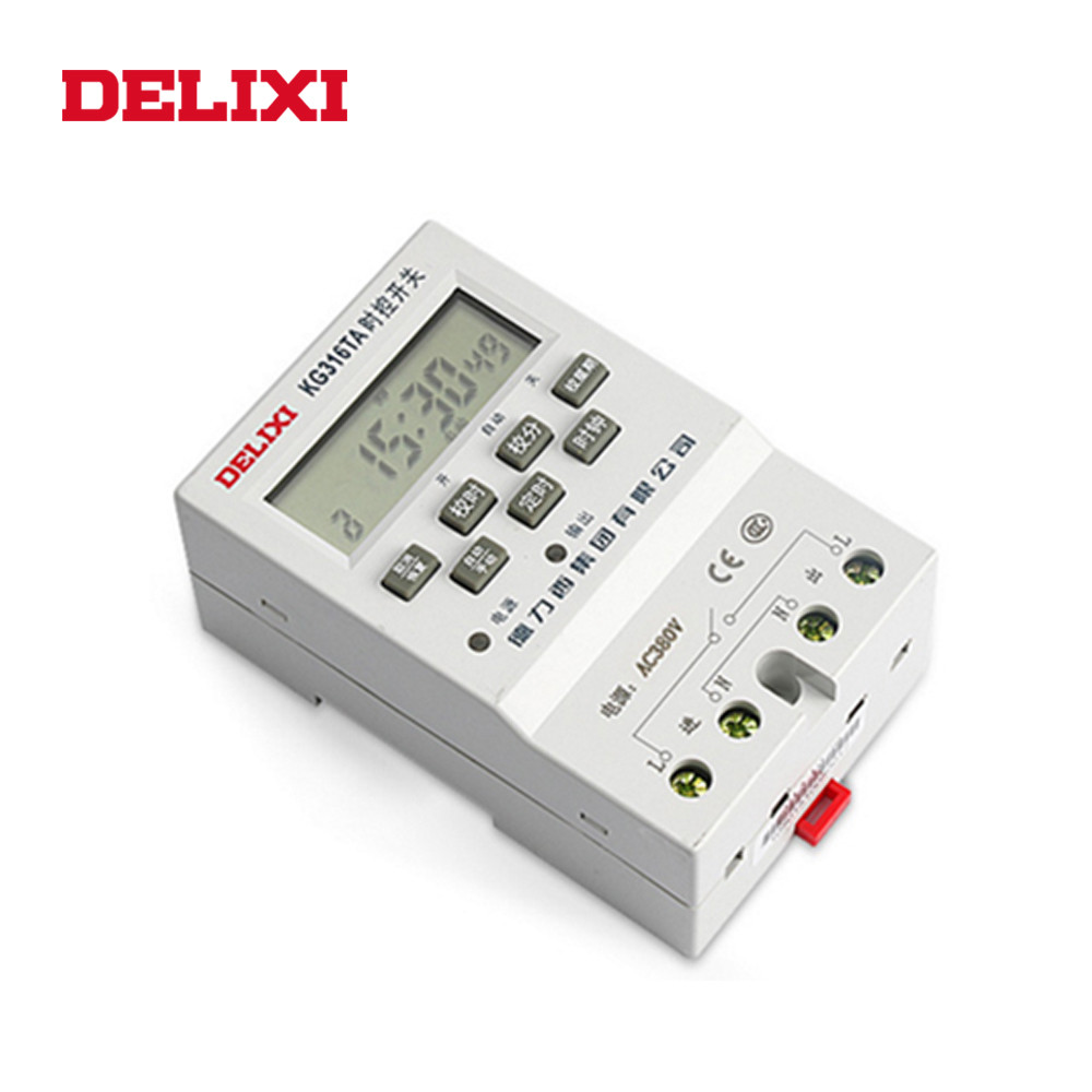 Buy Delixi Kg316t 220v/380v 50/60hz Daily Programmable Electronic ...