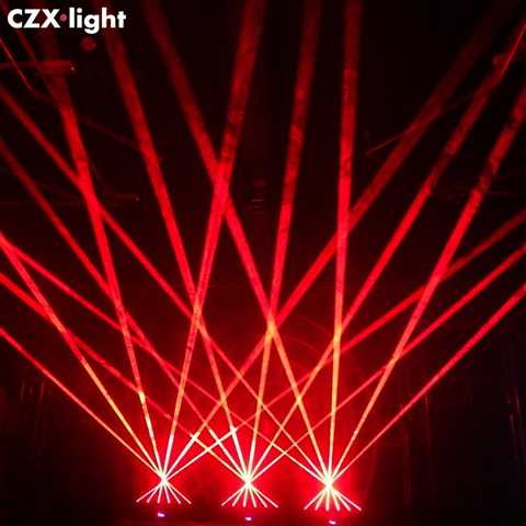 Buy Dmx Night Club Wedding Event Slim Fat Beam 6 Heads Laser Light Bars ...
