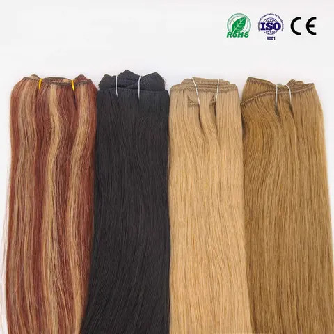 Buy Fasimei Wholesale Hair Extensions Double Drawn Human Hair Weft ...