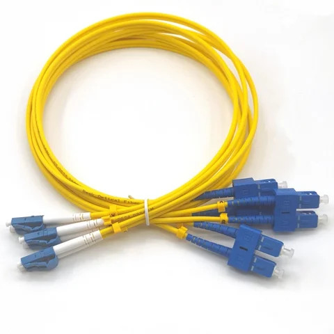 Buy Fiber Optic Jumper Lc Sc 3mm 9 /125 Os2 Singlemode Bi G657a1 Duplex Lszh Fiber Cable Sm Lc ...