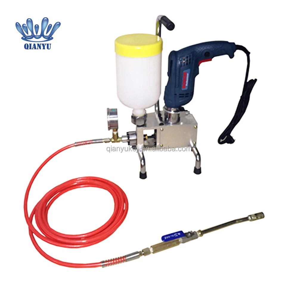 Buy High Pressure Polyurethane Foam Grouting Injection Pump For Crack ...