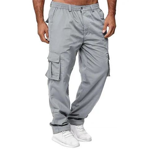 Buy High Quality Custom Button Detailing Cargo Pants Streetwear Cargo ...
