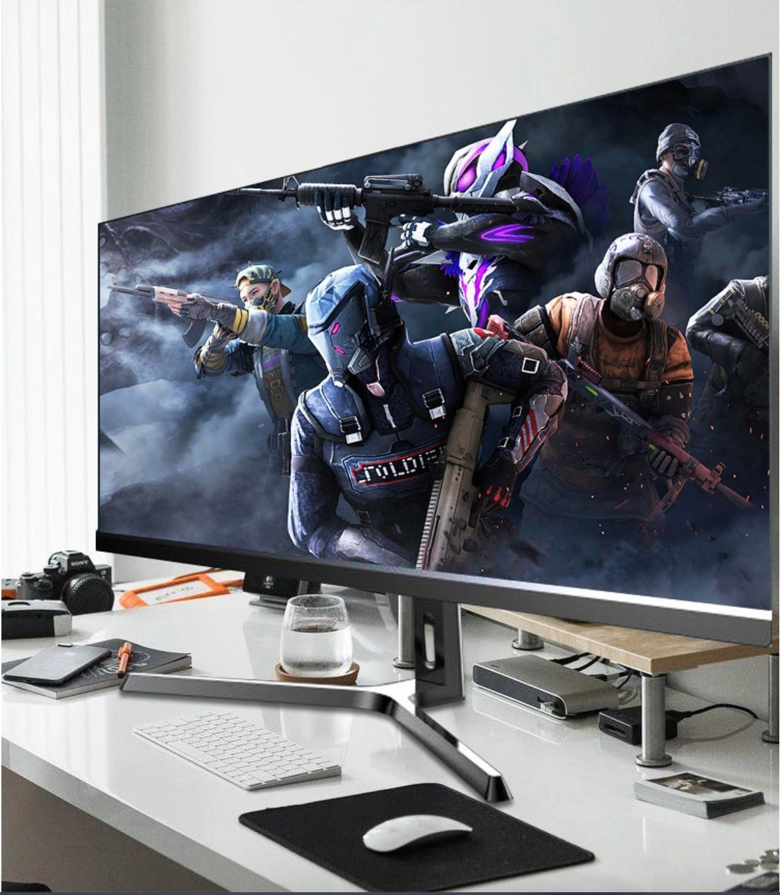 Buy Hot Sale 32 Inch Pc Monitor Monitor Black Flat Large Tft Screen ...