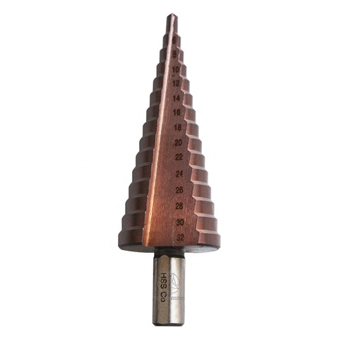Buy Hss Cobalt Multiple Step Drill Bit For Woodworking Metal Plastic ...