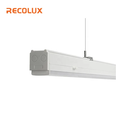 Buy Ip40 1438mm Black And White Housing Led Linear Trunking System ...