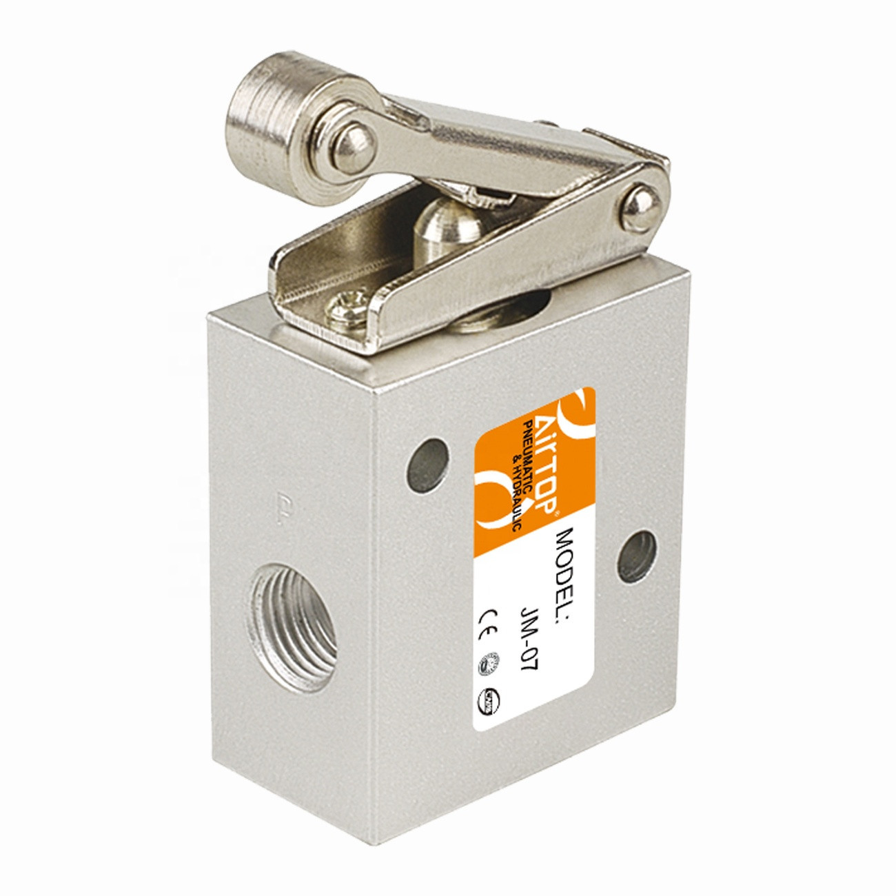 Buy Jm Series Two-position Three-way Mechanical Valve Aluminum Body from Ningbo AirTOP Pneumatic ...