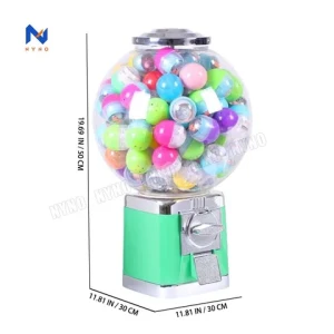 Buy Kids Coin Operated Gumball Candy Dispenser Direct Factory Small ...