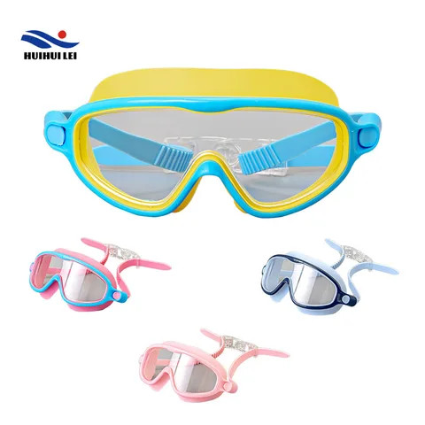 Buy Kids High Definition Anti Fog Large Frame Glass Swim Goggles ...