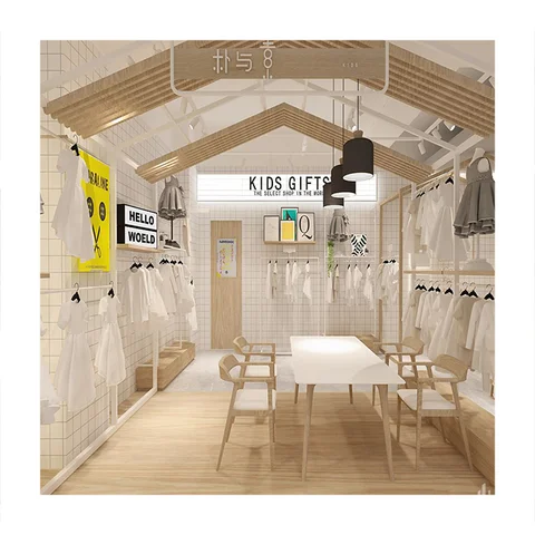 Buy Kids Shop Display Interior Design Children Clothing Store Display ...