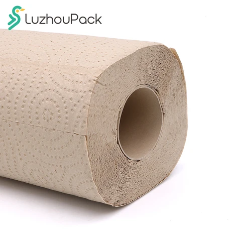 Buy Kitchen Paper 2ply Virgin Bamboo Pulp Dry And Wet Disposable ...