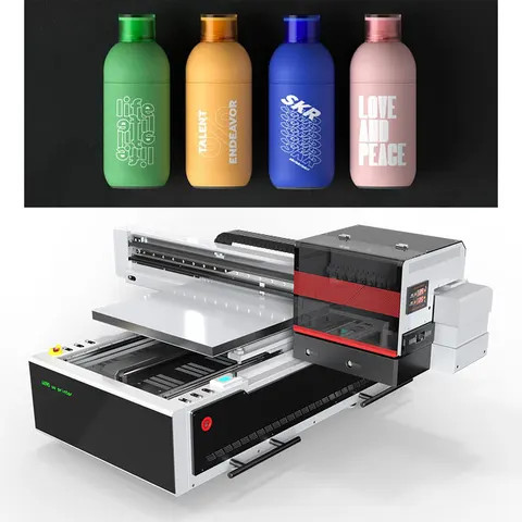 Buy Lingya Digital Uv Printing Machine Uv Flatbed Printer 6090 For Bottle Printing from Shenzhen ...