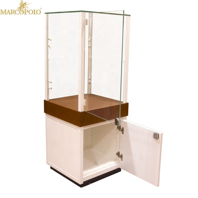 Buy Mdf Wooden Showcase Cabinet Odm Oem Glass Display Cabinet from ...
