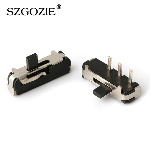 Buy Mini Slide Switch Slide On Off Switch 1p2t 3pin Msk12d18g-2h 2.0mm ...