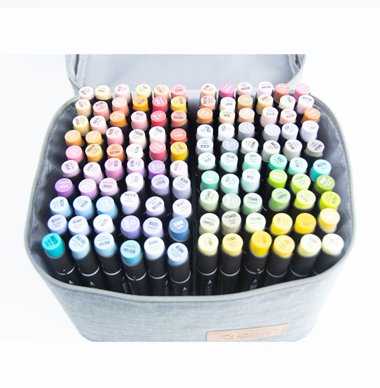 Buy Multicolour Calligraphy Drawing Professional Wholesale Dual Tip ...